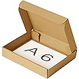 Amazon.co.jp: アースダンボール ゆうパケット 3cm A6 ダンボール箱 10枚 ミニ 段ボール箱 ID0404 : 文房具 ...