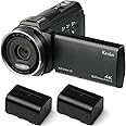 Amazon | 【Amazon.co.jp限定】 ケンコー(Kenko) ビデオカメラ KC-Z4K10 ST バッテリー2個セット 4K ...