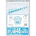 Amazon.co.jp: 福助工業 ポリ袋 45L LD25-45 透明 1袋10枚×50セット(500枚) : ドラッグストア