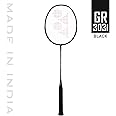 Amazon | Yonex GR 303i ブラック アルミニウム バドミントン ラケット フルカバー付き | YONEX(ヨネックス ...