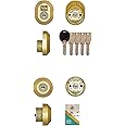 Amazon | TOSTEM(トステム) 玄関ドア 鍵 交換用 DN シリンダー 錠 ディンプルキー 自分で LIXIL リクシル DRZZ3003 キー5本 MCY-479 ゴールド 交換 ...