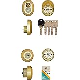 Amazon | TOSTEM(トステム) 玄関ドア 鍵 交換用 DNシリンダー 錠 ディンプルキー LIXIL Z-1A3-DHYD ブラック 交換手順書付き | 補助錠・錠前