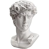 David Statue Greek Bust Face Vase Head Retro Decor Cute Room Decor ...