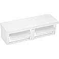 Amazon | TOTO 二連紙巻器 フラット棚(樹脂) ホワイト 芯なしペーパー対応 YH651#NW1 | トイレットペーパーホルダー