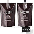 Amazon | NOTTO OG NO.1 シャンプー 1000ml NOTTO OG NO.2 トリートメント 1000g 詰め替え 2種セット ポケットティッシュ付き | ノーブランド品 ...