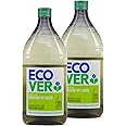 Amazon.co.jp: 【まとめ買い】ECOVER(エコベール) エコベール 食器用洗剤 詰め替え用 レモンの香り 950ml×2個 大容量 ecover 手に優しい 植物由来 赤ちゃん ...
