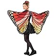 Seasons Kids Monarch Butterfly Cape Wings Orange One Size : Amazon.com ...