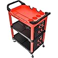 Amazon.co.jp: Fkstyle 3段式多機能ツールワゴン 工具箱 ホームキャリー 手押し台車 移動台 キャスター 便利グッズ 耐荷重120kg 工具収納カート : DIY・工具・ガーデン