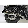 Amazon | Realize(リアライズ) ホンダ レブル250 (2BK-MC49) 2017年～2020年モデル対応 バイクマフラー Aria アリア ステンレス カールタイプ ...