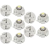 Amazon | INEX LED 24V T4.2 マイクロ球 ホワイト メーター球 麦球 ムギ球 エアコンパネル インパネ 大型車用 ...