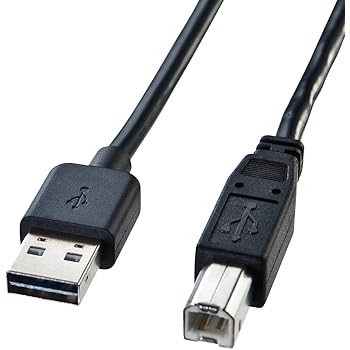 Amazon | エレコム USBケーブル USB2.0 A-Bタイプ フェライトコア付 5m ブラック U2C-BF50BK | ELECOM(エレコム) | パソコン・周辺機器 通販