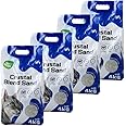Amazon | 【OFT】 クリスタルブレンドサンド 4kg 4個セット 獣医師推奨 白い猫砂 体調管理 鉱物系 ベントナイト シリカゲル ゼオライト 活性炭 無着色 無香料 少ない粉塵 ...