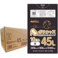 Amazon.co.jp: ゴミ袋 45L 黒 10枚 0.040㎜厚 10枚x40冊 LLDPE素材 ポリ袋 ビニール袋 ﾎﾟﾘﾗｲﾌ ﾎﾟﾘｼｬｽ45L_0.04㎜ color (ブラック ...