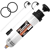 HORUSDY 7 Liter Pneumatic/Manual Fluid Extractor Pump,Oil Changer Vacuum Fluid Extractor,Oil ...