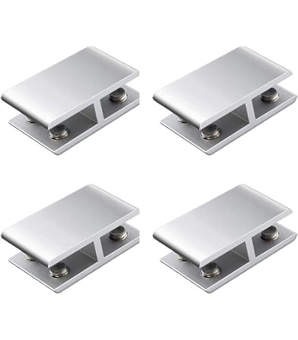 Acrylic Blanks 6Pcs Sneeze Guard Clamp Bracket Desk Partition Clamp ...