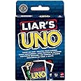 Mattel Games Liar’s UNO Card Game for Adults, Kids, Families, Parties ...