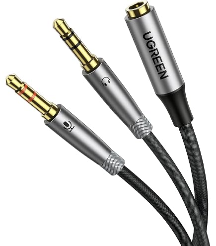 Headphones Long Cord DigitConvert Headphone Splitter Cable For Computer ...
