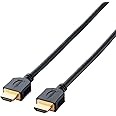 Amazon | エレコム HDMI ケーブル 2m 4K × 2K対応 ブラック DH-HD14EL20/RS | エレコム | 家電＆カメラ