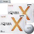 Amazon.co.jp: ホンマゴルフ TW-X BT2402 ホワイトTOUR WORLD 2024 2ダース 24球 ※オリジナル清掃シートセット : スポーツ＆アウトドア
