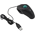 Amazon | Handheld Wired Trackball Mice Mouse 左用ハンドヘルド有線トラックボールマウスマウス ...