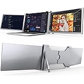 Kogan XPRESSO 15.6" Full HD Pro Dual Screen Tri-Fold Portable Monitor ...