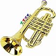 Amazon.co.jp: Kid Trumpet Trumpet Toy, 4 Color Keys, Educational Toy ...