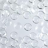 Amazon | ファイニエ ガラス カボション 14mm 100個 クリア 透明 貼り付け パーツ アクセサリー ハンドメイド 手芸 ...