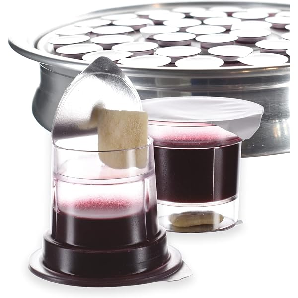 Pre-filled Communion Sets Pre-Filled Communion Cups With Wafers & Grape ...