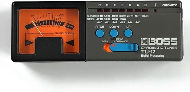 Amazon | BOSS TU-12 針式 CHROMATIC TUNER ボス クロマチックチューナー | チューナー | 楽器