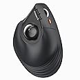 Amazon.co.jp: ProtoArc EM05 NLバーティカル トラックボールマウス 縦型62° 2.4GとBluetooth両対応 ...