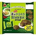 Amazon.co.jp: ブルボン ミニ濃厚宇治抹茶ブラウニー 114g×12袋 : 食品・飲料・お酒