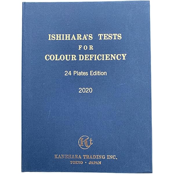 Ishihara Colour Vision Test Book For Color Deficiency 24, 58% OFF