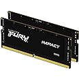 Kingston Fury Impact PnP 64GB (2x32GB) 5600MT/s DDR5 CL40 SODIMM Notebook Gaming Memory Kit of 2 ...