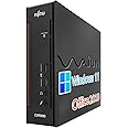 Amazon.co.jp: 【整備済み品】富士通 ミニPC Q556 / Win11 Pro/MS Office H&B 2019 / Core i3-7100T / wajunのWIFI ...