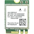 Amazon.co.jp: AW-XB530NF MT7922 WIFI6E 2.4G/5G M2- コンピュータ内蔵カード 互換 5.2 MT7922 RZ616 Wi-Fi 6E ...