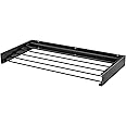 Vendline Wall Mounted Foldable Drying Rack - Black, 100cm (Clothing ...