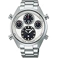 Amazon.co.jp: SEIKO SFJ009 Men's Analog Chronograph Quartz Watch ...