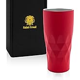 Amazon | SaintGraal(セイントグレイル) 還暦祝い タンブラー 60歳プレゼント 赤いものプレゼント 男性 女性 贈り物 グッズ 真空断熱 600ml レッド×シルバー ...
