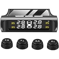 Jansite Tyre Pressure Monitoring System TPMS USB Port Wireless Tire ...