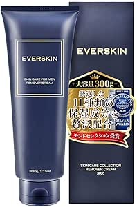 Amazon.co.jp: (VIO対応) EVERSKIN 除毛クリーム (モンドセレクション受賞) メンズ 男性 300g (薬用炭配合 ) 医薬部外品 日本製 : ビューティー