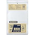 Amazon.co.jp: ジャパックス 業務用 ポリ袋 70L 重量物対応 透明 10枚 特厚 0.1mm PL710 : 産業・研究開発用品