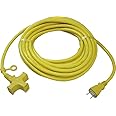 Amazon | TRUSCO(トラスコ) 3個口ソフトタイプ延長コード 10m イエロー TKC15-103PSY | 延長コード | DIY・工具・ガーデン 通販