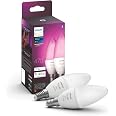 Philips Hue E14 Color Ambiance LED Bulb (Pack of 2) : Amazon.com.au ...
