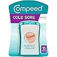 Compeed Cold Sore Discreet Healing Patch, 15 Patches, Cold Sore Treatment, More Convenient than ...