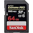 Amazon | SanDisk 64GB Extreme PRO SDXC UHS-II Memory Card - C10, U3, V90, 8K, 4K, Full HD Video ...