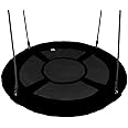100cm 40" Tree Swing Spinner Kids Swing Seat Saucer Nest Swing Round ...