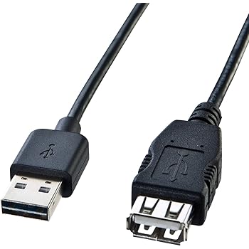 Amazon | エレコム USBケーブル USB3.0 A-A延長タイプ スタンダード 2m ブラック USB3-E20BK | ELECOM(エレコム) | USBケーブル 通販