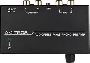 Amazon.co.jp: summina レベルコントロールRCA入力/出力インターフェースを備えたオーディオファイルM/M Phonoプリアンププリアンプ : 家電＆カメラ