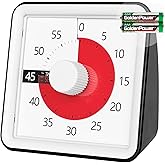 TWENTY5 SEVEN Countdown Timer 7.5 inch; 60 Minute 1 Hour Visual Timer ...