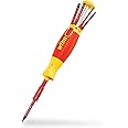 Wiha 38613 LiftUp Bit Holding Screwdriver with Bit Magazine (7-Pieces ...